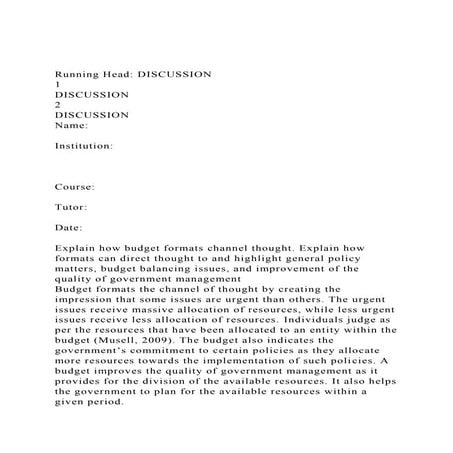 Running Head DISCUSSION .docx
