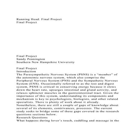 Running Head Final Project Final Project .docx