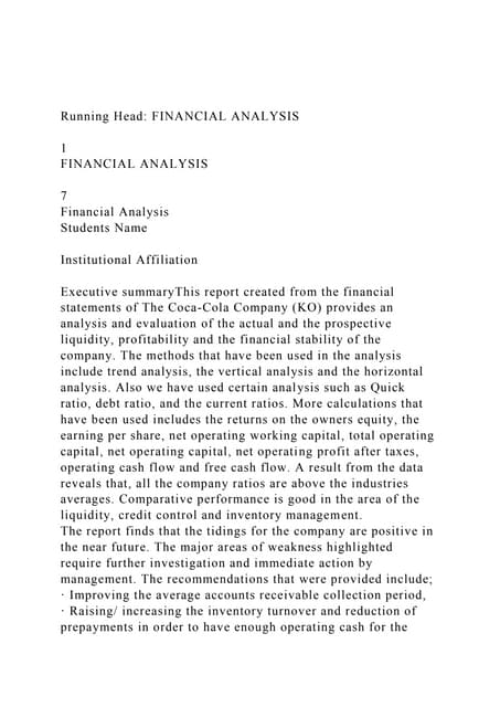Craig Philpot ACCT 370 D Term Comparative Analysis | PDF