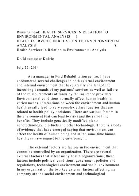 NURS FPX 4010 Assessment 4 Stakeholder Presentation.docx