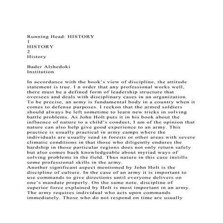 Running Head HISTORY .docx
