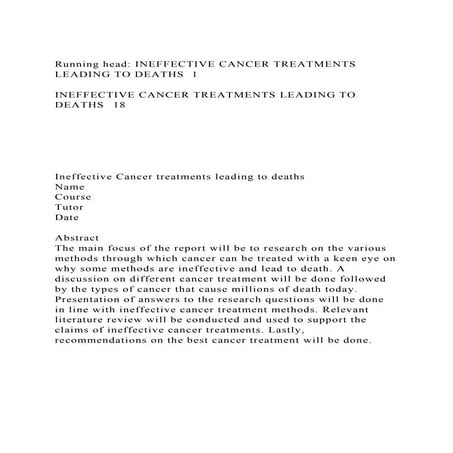 Quiz in cancer | DOC