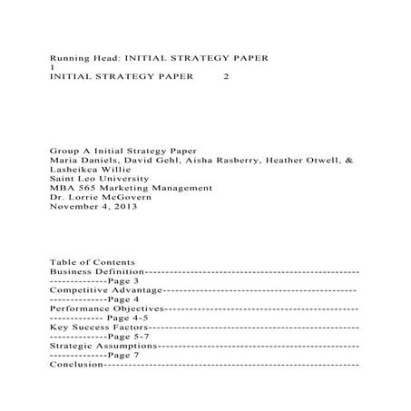 Winning PharmaSim Marketing Game Strategy | DOCX