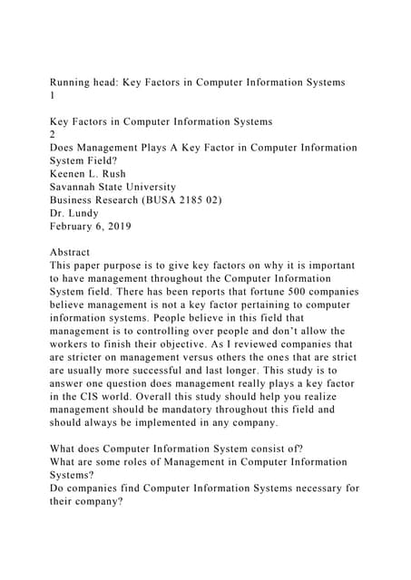 Executive Information System | PPT