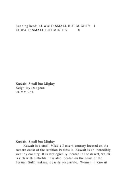 Kuwait | PPT