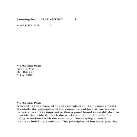 Running head STRATEGIC OBJECTIVES OF AIRTEL COMPANY .docx