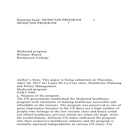 Medicaid letter | PDF
