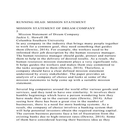 Organizational Research paper | DOCX