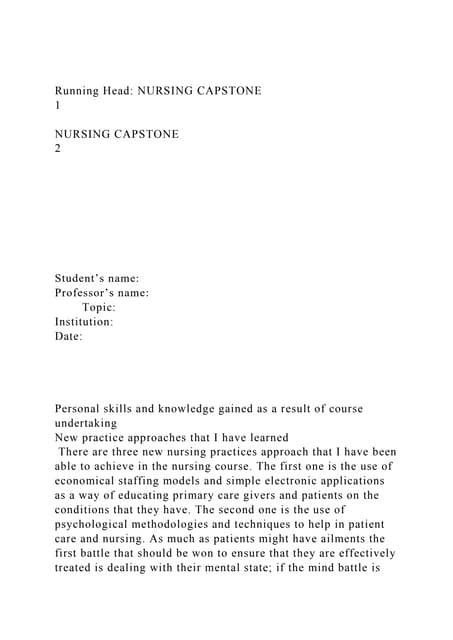 Running Head RECONNAISSANCE PLANRECONNAISSANCE PLAN.docx