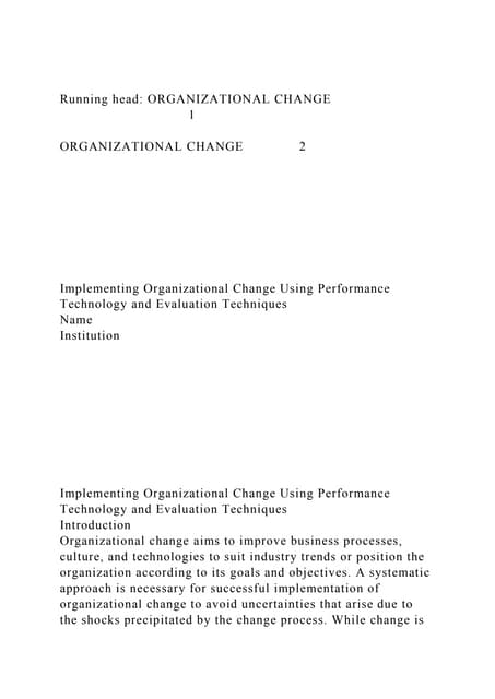 Role of hr in change | PPT