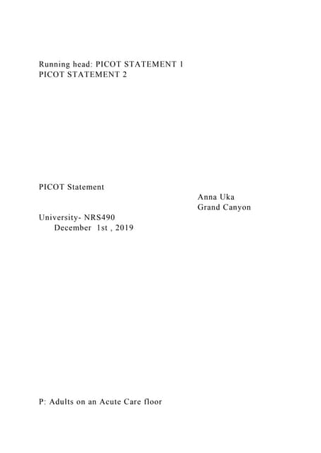 Part 4. Implications to Nursing Practice & Implication to Patien.docx