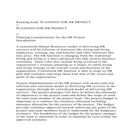 9 Introducing Project Human Resource Management | PDF