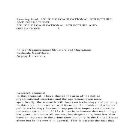 Running head CRIME ANALYSIS .docx