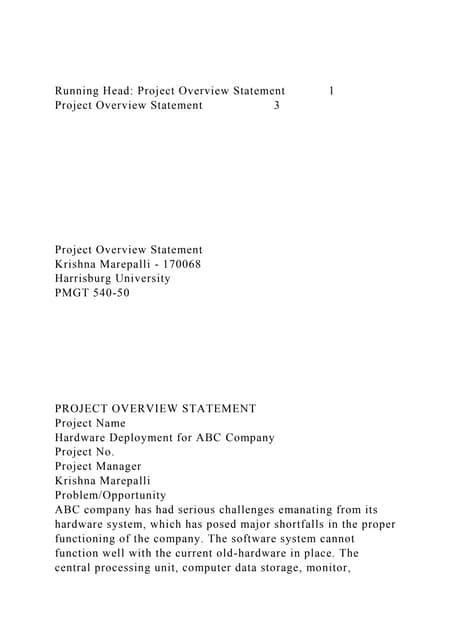 Post mortem report | PDF