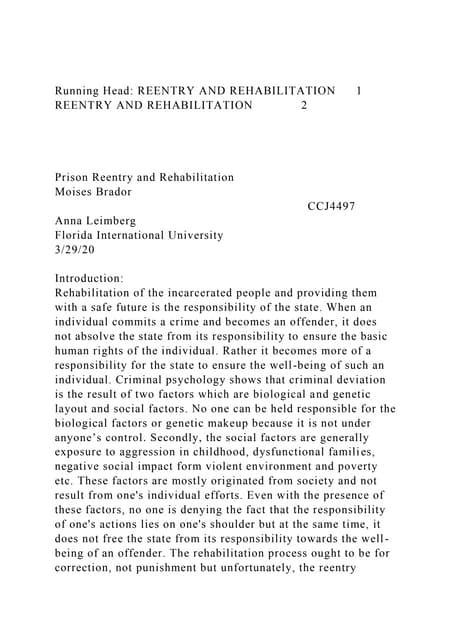 CJUS 650 Quiz 8 Answers Liberty University | PDF