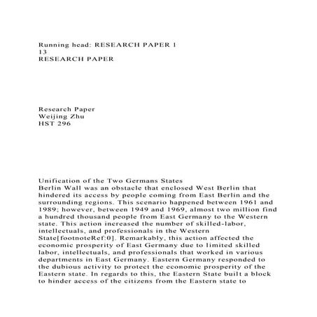 Running head RESEARCH PAPER113RESEARCH PAPERRe.docx