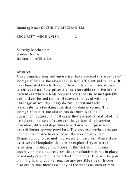 Running Head Unit 8 AssignmentUnit 8 Assignmen.docx