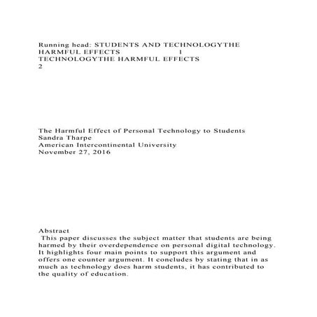 Impacts of social media on students | PPTX