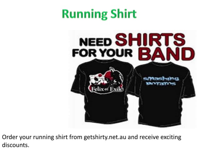 Running shirt | PPTX