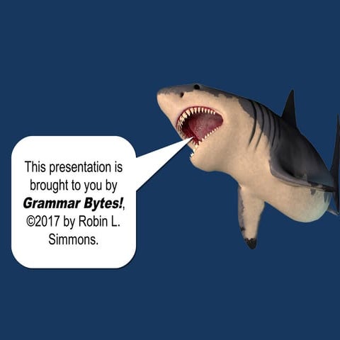 Fragments, Comma Splices, and Fused Sentences | PPT