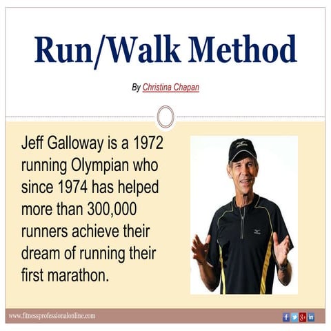 Run or walk method | PPTX