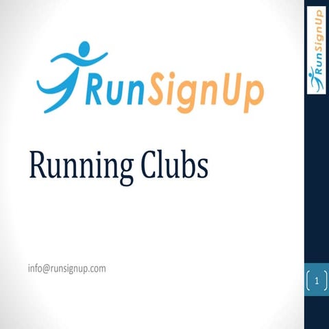 RunSignUp Clubs | PPT