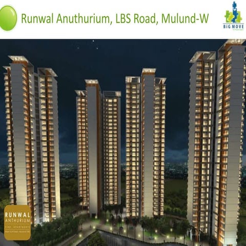 Runwal Anthurium Project by Rumwal Group at LBS Road, Mulund West ...