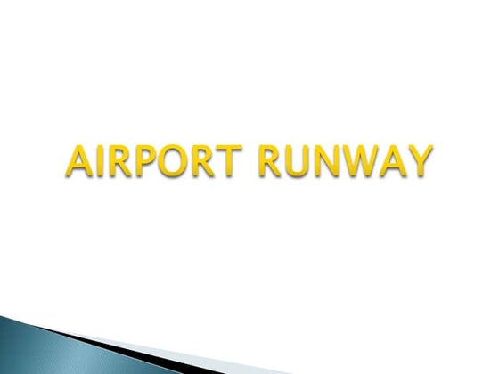 CALCULATION OF ACR-PCR OF RUNWAY PAVEMENT | PPTX | Aviation Industry ...