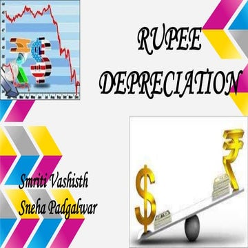 Rupee Depreciation in India | PPTX