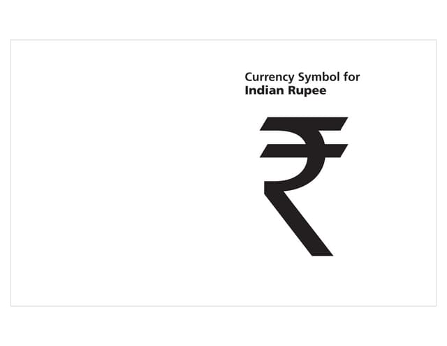 Currency Symbol for Indian Rupee | PDF