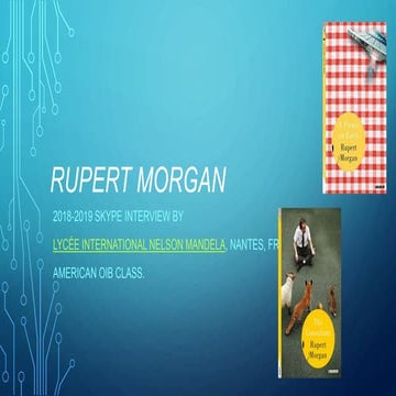 Rupert morgan skype interview | PPTX