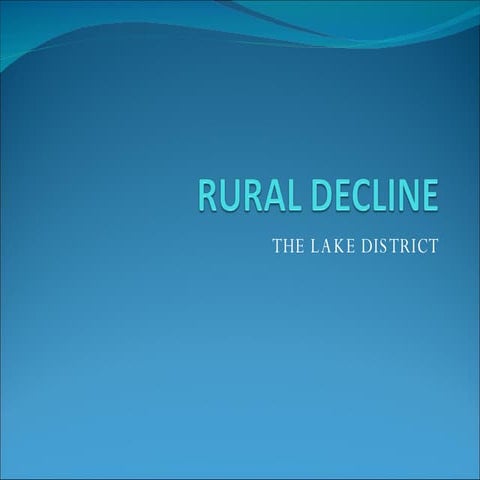 Rural Decline[1][1][1] | PPT