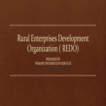 Rural enterprises | PPT