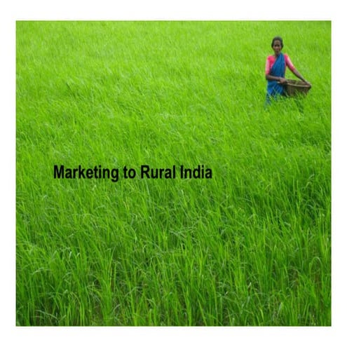 Rural Marketing | PDF
