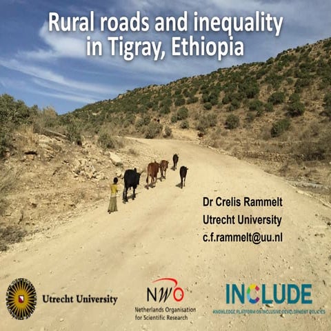 Rural roads and inequality in Tigray, Ethiopia | PDF