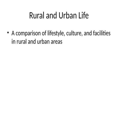Rural_and_Urban_Life project of english.pptx