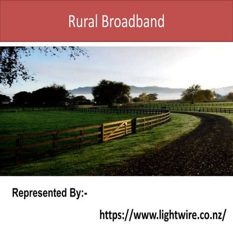 Rural broadband | PPT