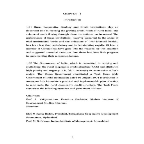 Rural cooperative credit_institutions_nabard | PDF