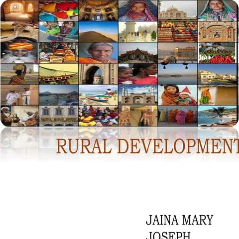 Rural development | PPTX