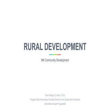 Rural Development | PPT