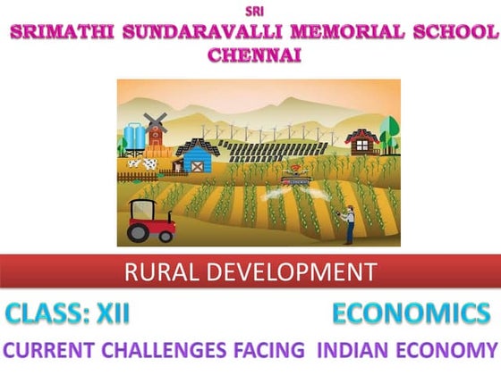 Rural development in India | PPT