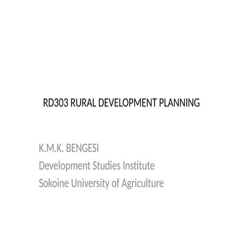 RURAL DEVELOPMENT PLANNING NOTES ONE.pptx