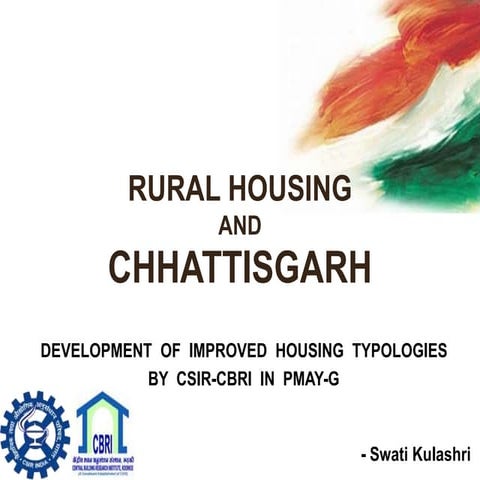 Rural housing and Chhattisgarh, India | PPTX
