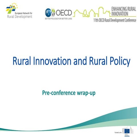 Rural innovation and rural policy wrap up | PPT