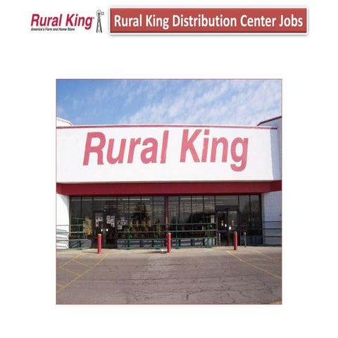 Rural King Distribution Center Jobs | PPTX