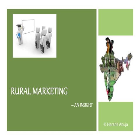 Rural Marketing - An Insight | PPTX