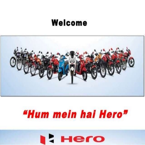 Rural marketing of hero motors | PPTX