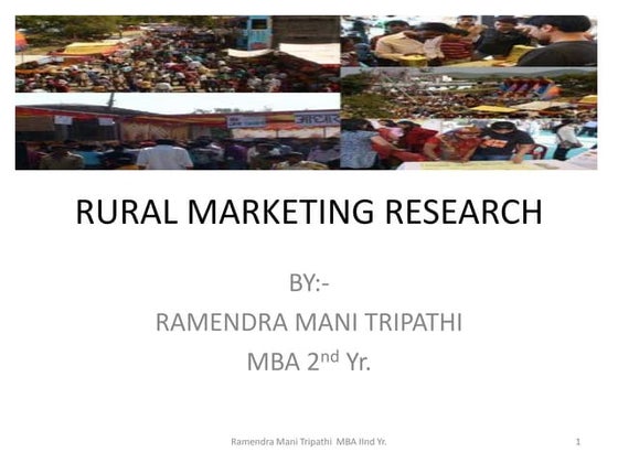 Rural vs. urban marketing | PPTX