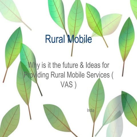 Rural Mobile | PPTX