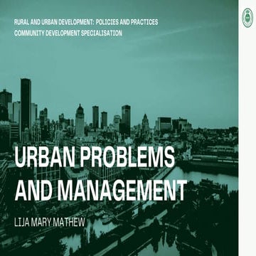 RURAL OR URBAN PROBLEMS AND MANAGEMENT.pptx